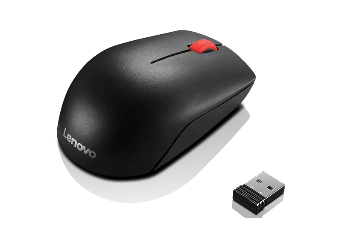 Lenovo Essential Compact Wireless Mouse-Black_KMD | Shop.com.mm
