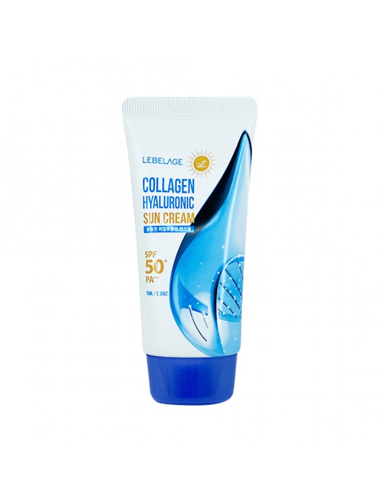 Lebelage collagen hyaluronic sun cream 70ml | Shop.com.mm