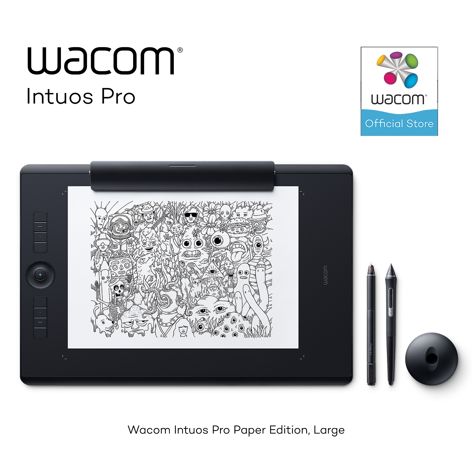 Wacom Intuos Pro Large Paper Edition (PTH-860) Graphic Drawing Pad ...
