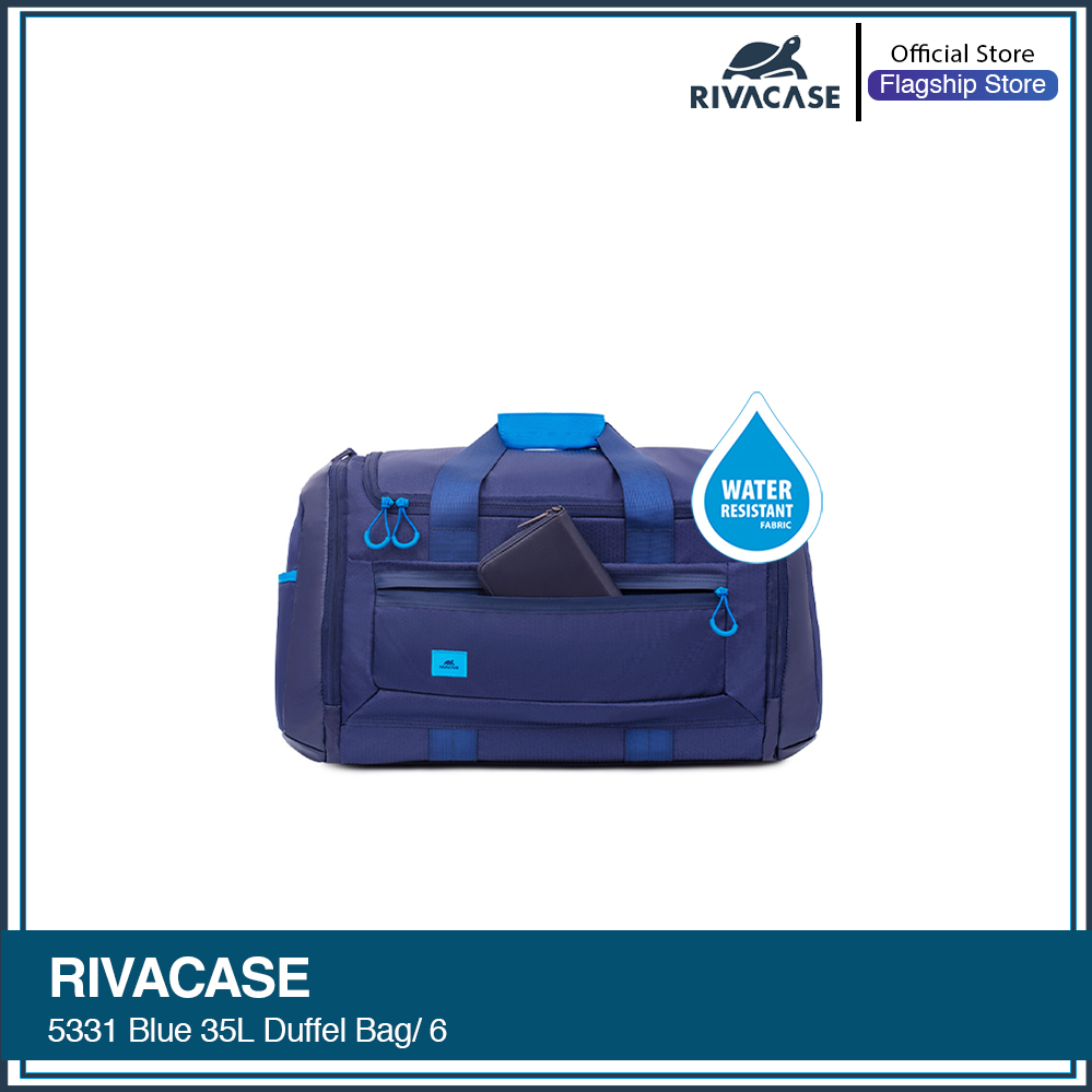 RIVACASE 5331 blue 35L Duffel bag (New) | Shop.com.mm