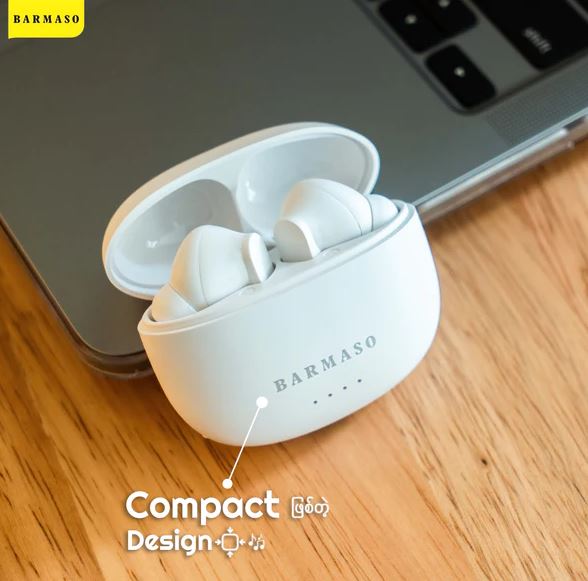 Barmaso TWS-02 Earbud | Shop.com.mm