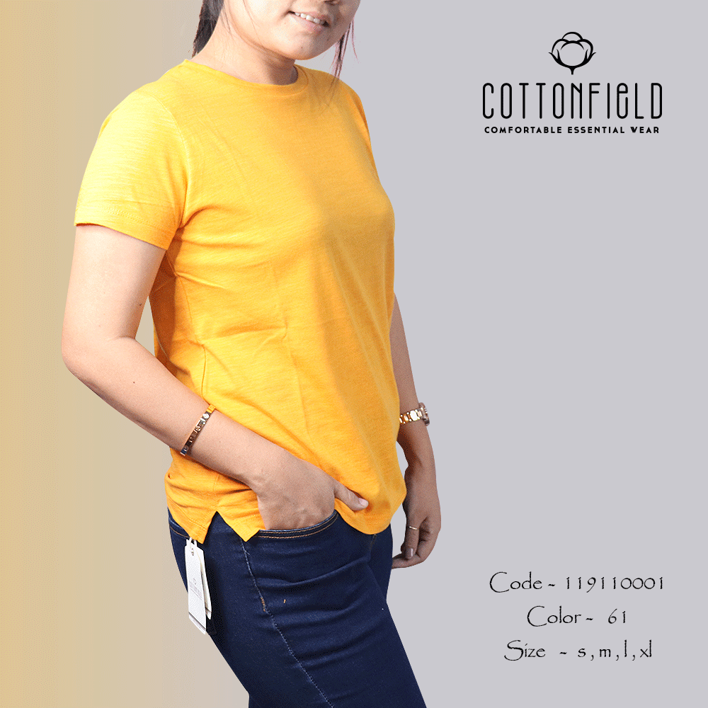 cottonfield women Plain T-shirt | Shop.com.mm