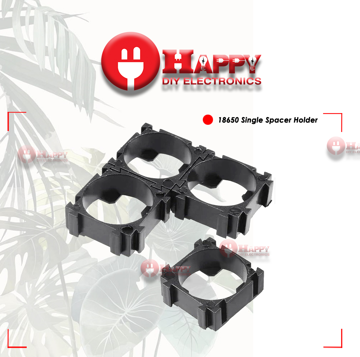 18650 Battery Single Spacer | Shop.com.mm