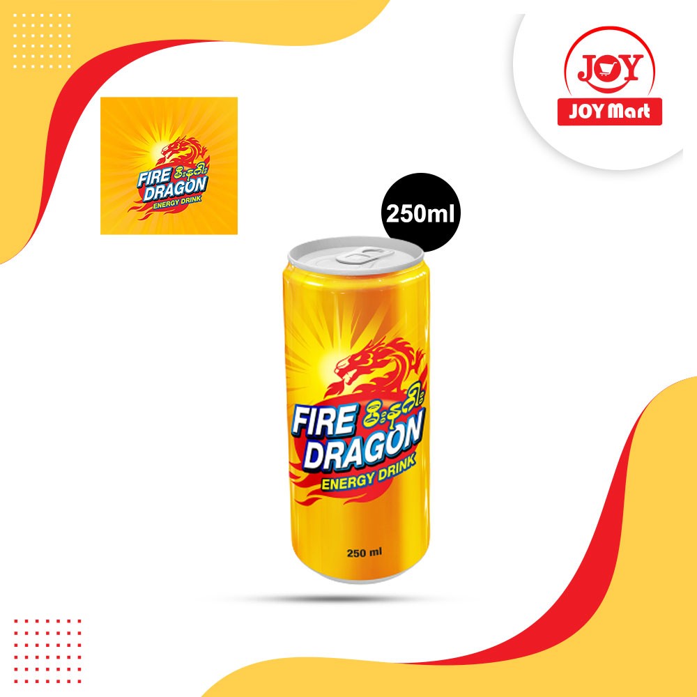 Fire Dragon Energy Drink 250ml (Bot)(Joy Mart) | Shop.com.mm