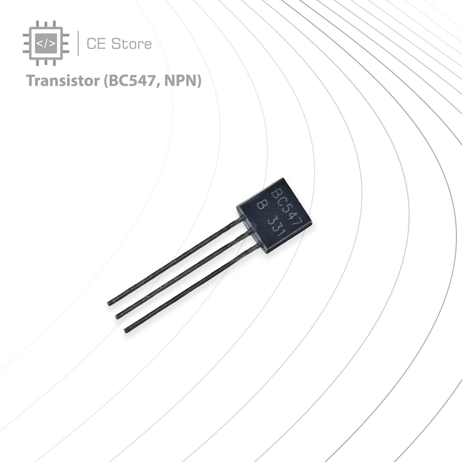 Transistor (BC547, NPN) - CE Store | Shop.com.mm