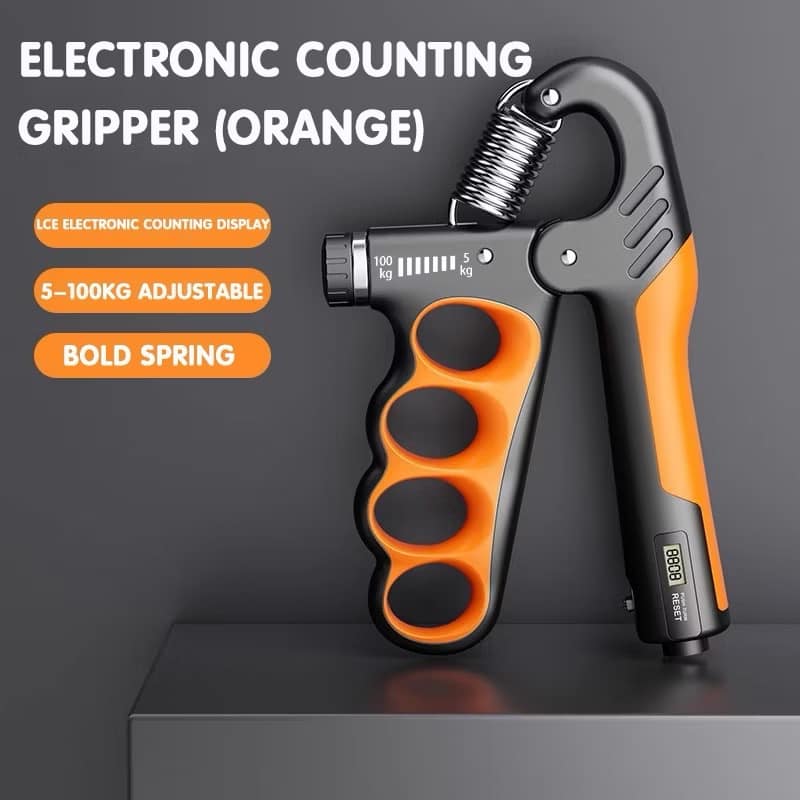 (5-100kg)Adjustable Professional Electronic Counting Grip Strength Tool ...