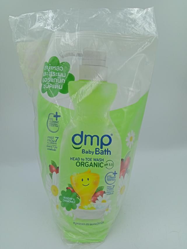 DMP Baby shower Head to Toe Wash (Bottle + Refill) | Shop.com.mm