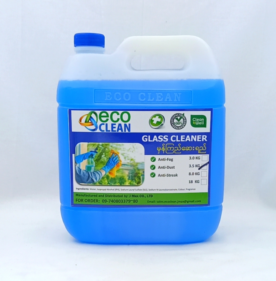 ECO CLEAN GLASS CLEANER 3.5Kg | Shop.com.mm