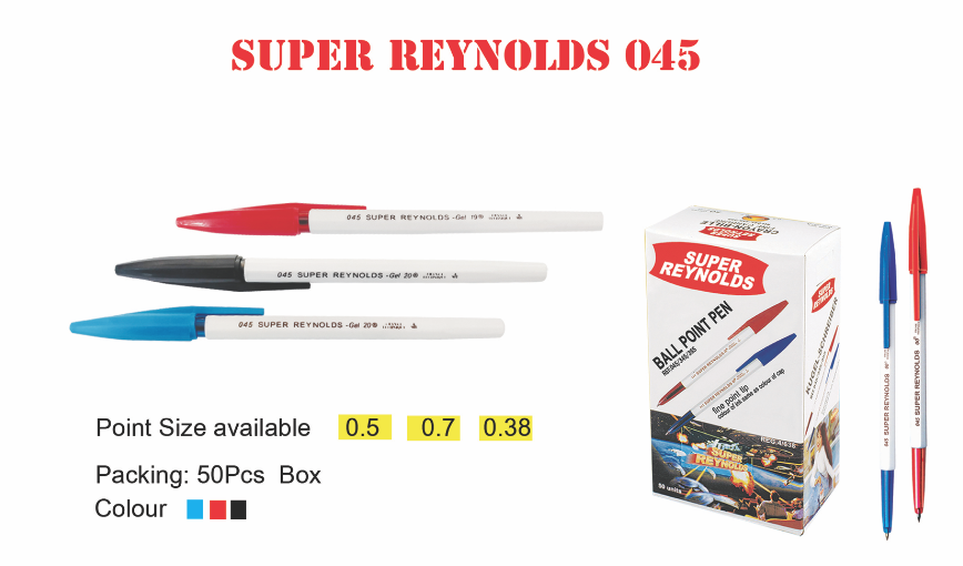 SUPER REYNOLD Pen 0.5 | Shop.com.mm