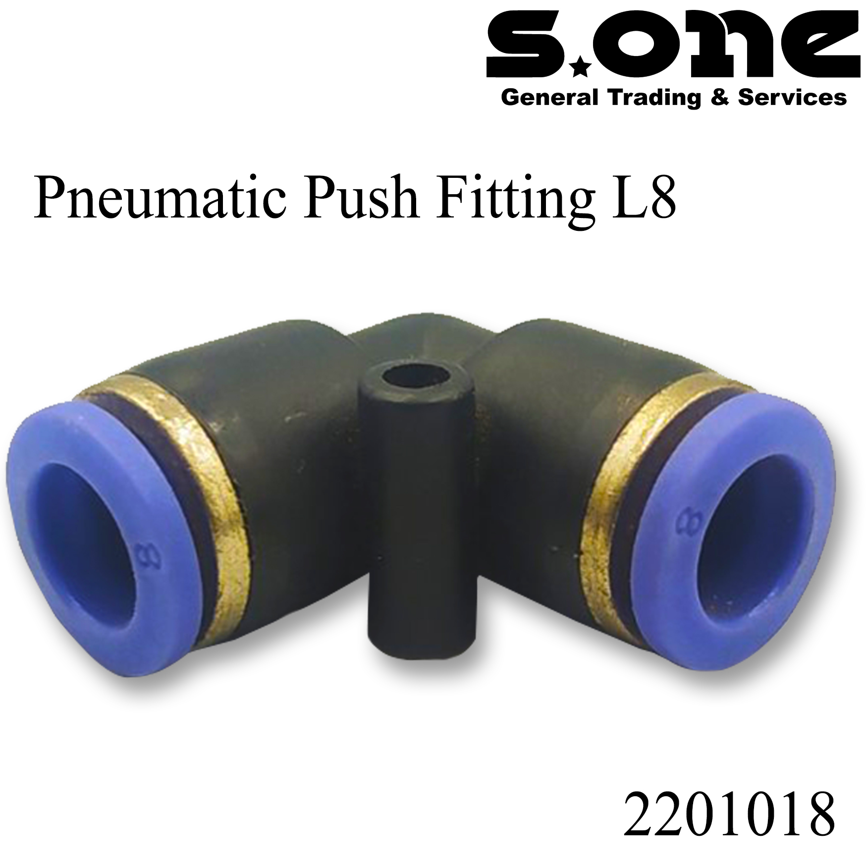 Pneumatic Push Fitting L8 | Shop.com.mm