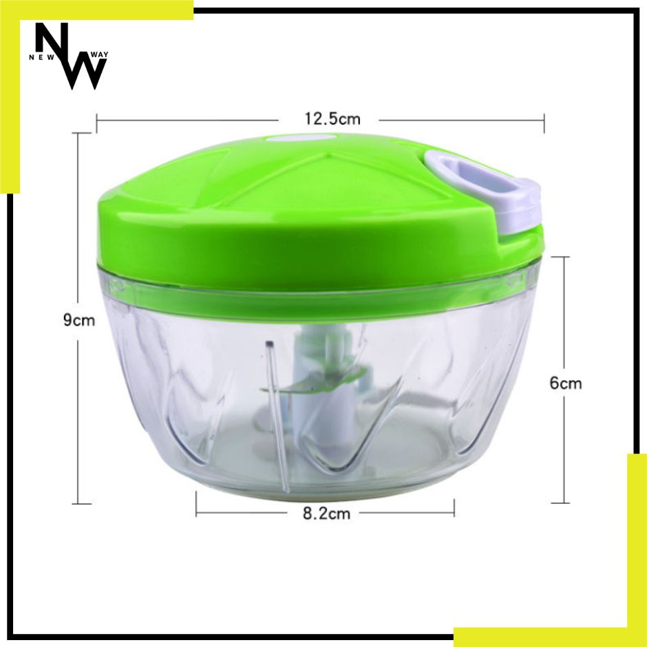 Manual Food Chopper, Compact And Powerful Hand-Held Vegetable Chopper ...