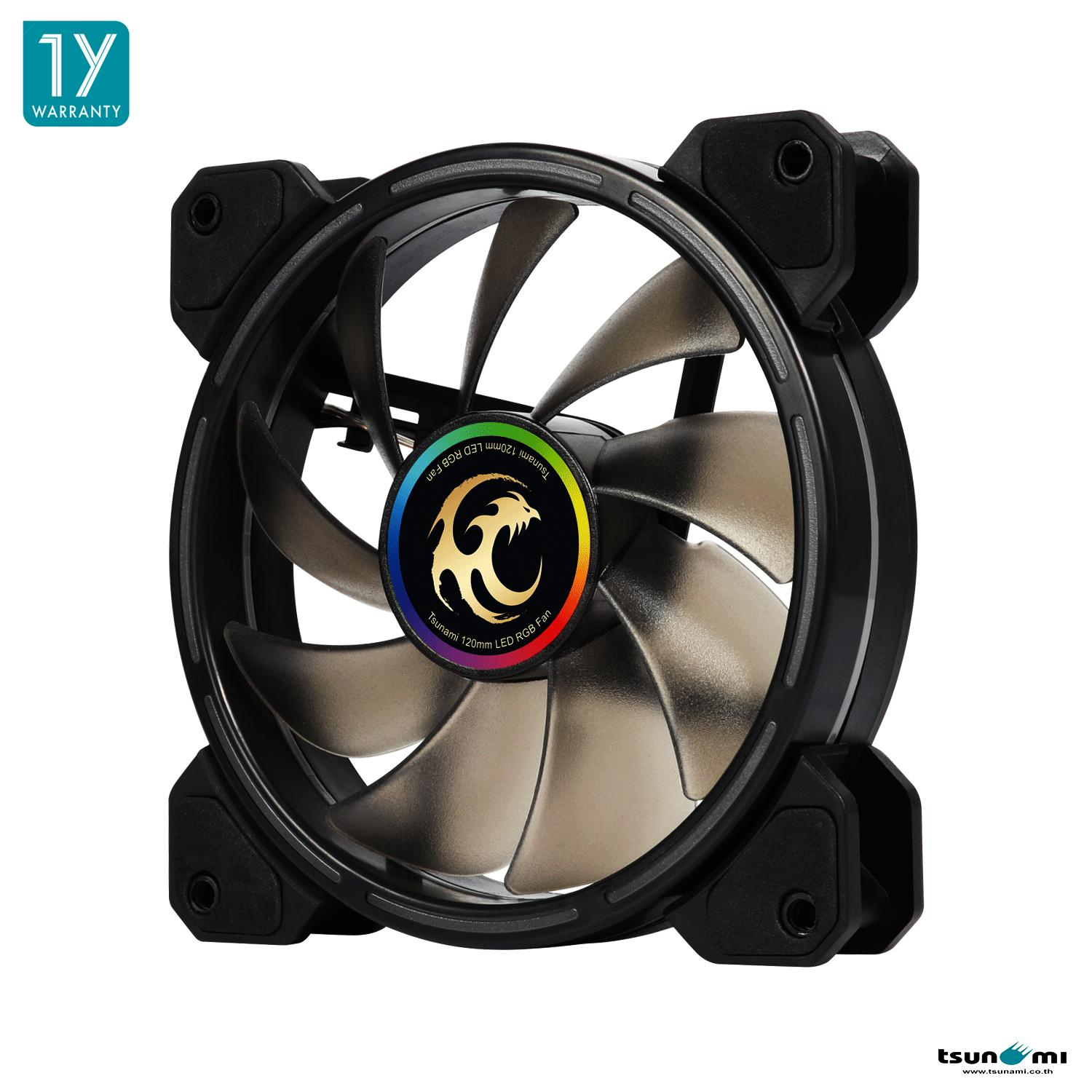(Preorder) (Preorder) Tsunami Tron Series (cRGB Sync) RGB Cooling Fan ...