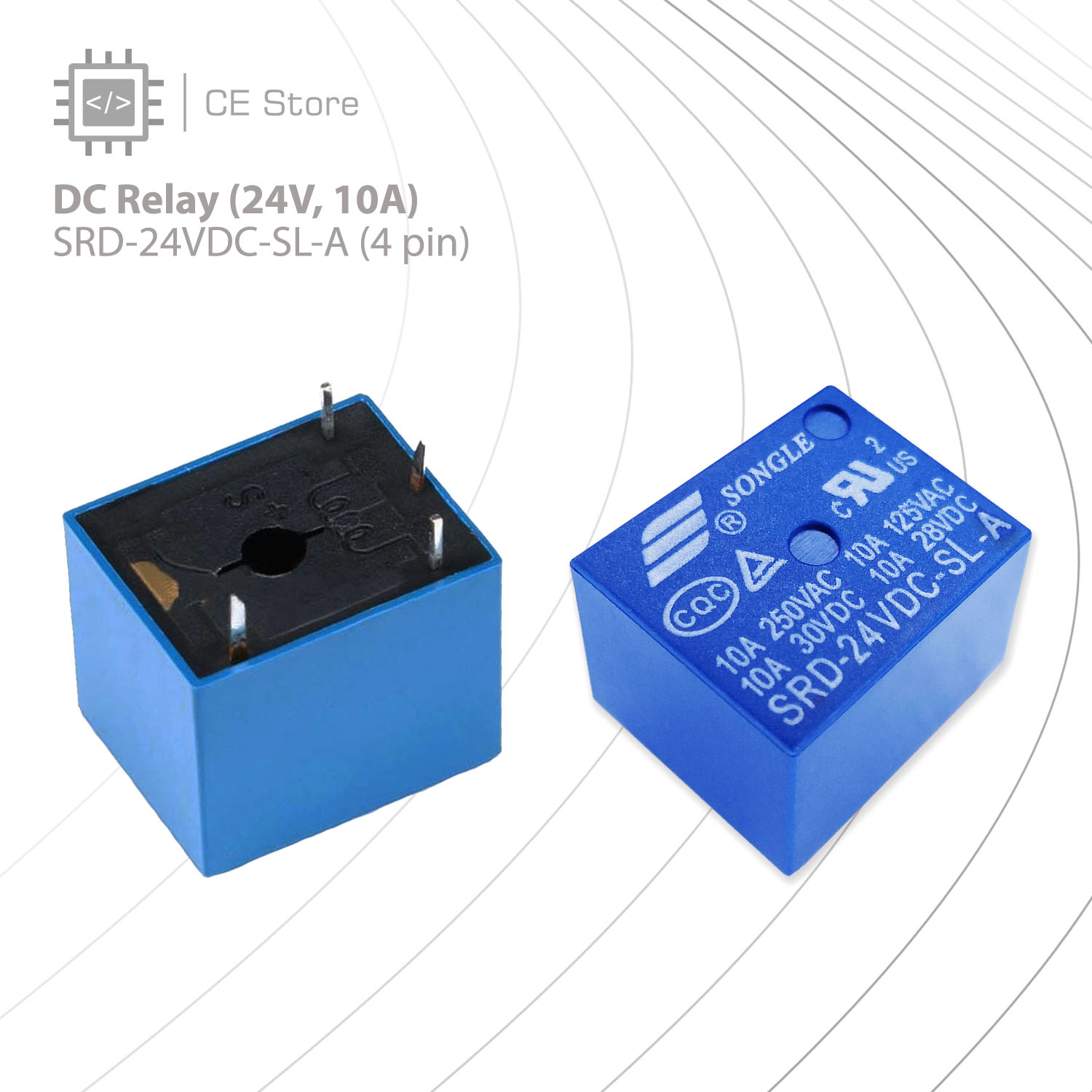 DC Relay(10A) - CE Store | Shop.com.mm