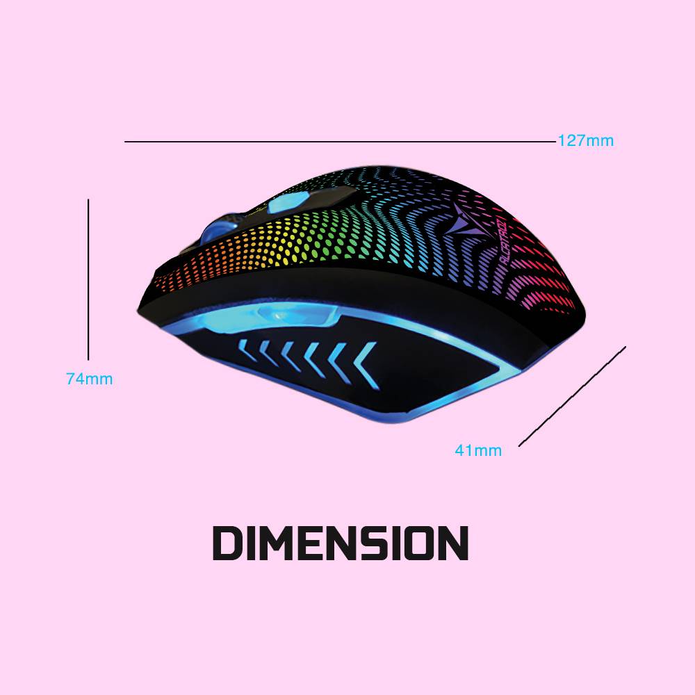 ALCATROZ X-CRAFT ULTRA 2000 Silent USB Gaming Mouse - Black - KMD ...