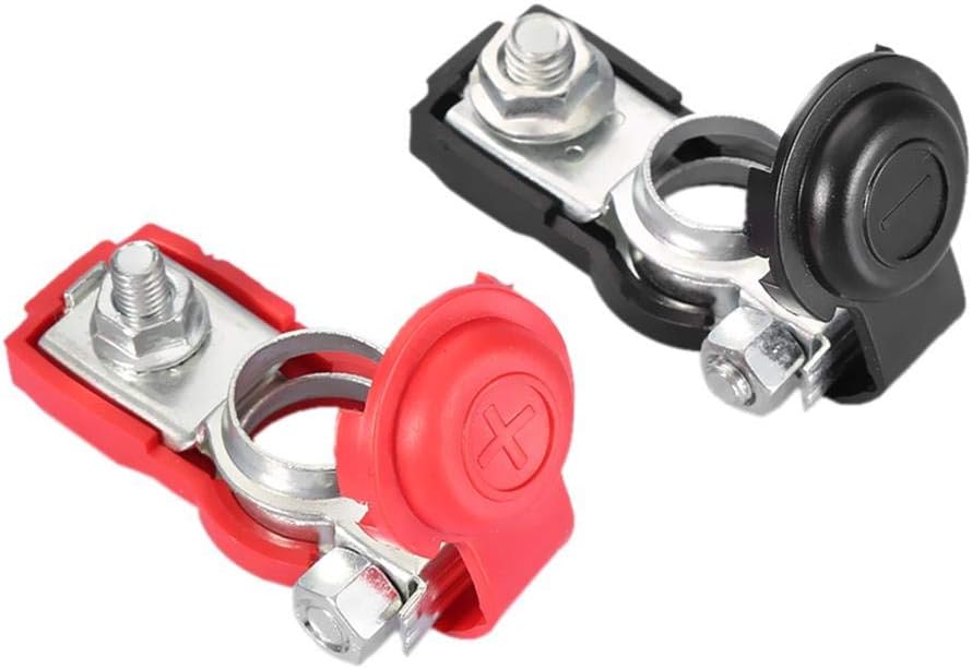 2Pcs Battery Clip Battery Pile Head, Universal Car Battery Terminals ...