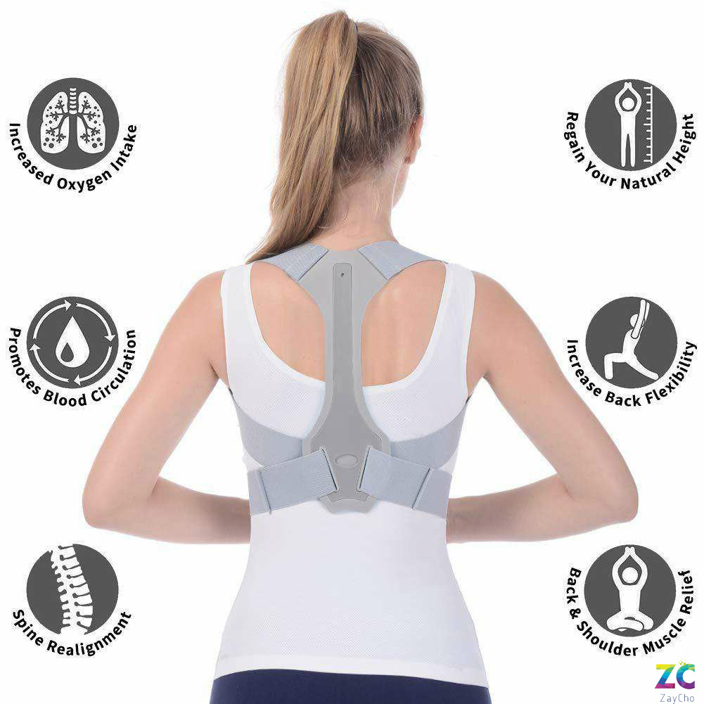 Posture Corrector for Women and Men, WIDENBIT Adjustable Upper Back ...