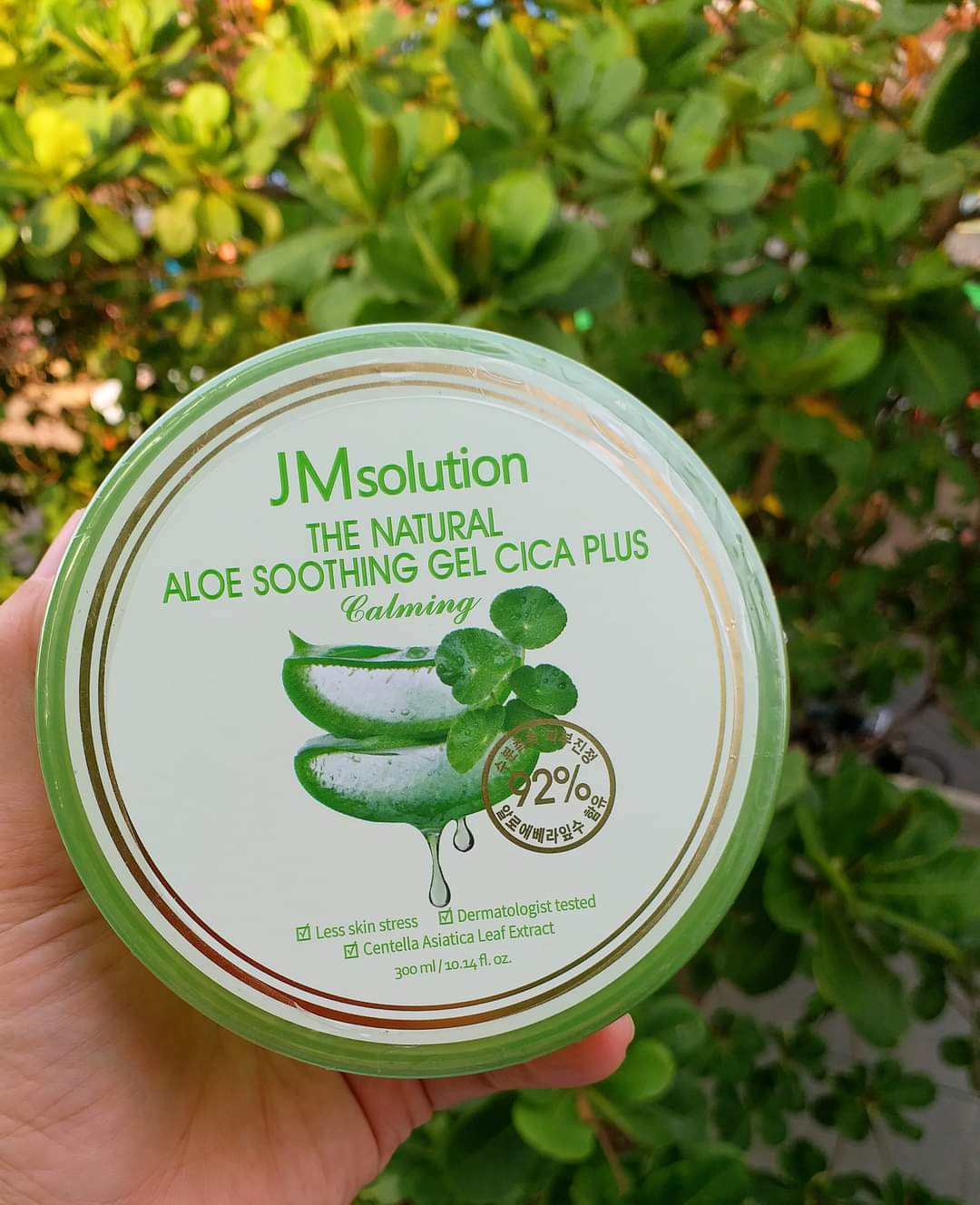 JM Solution Aloe Soothing Gel Cica Plus 300ml | Shop.com.mm