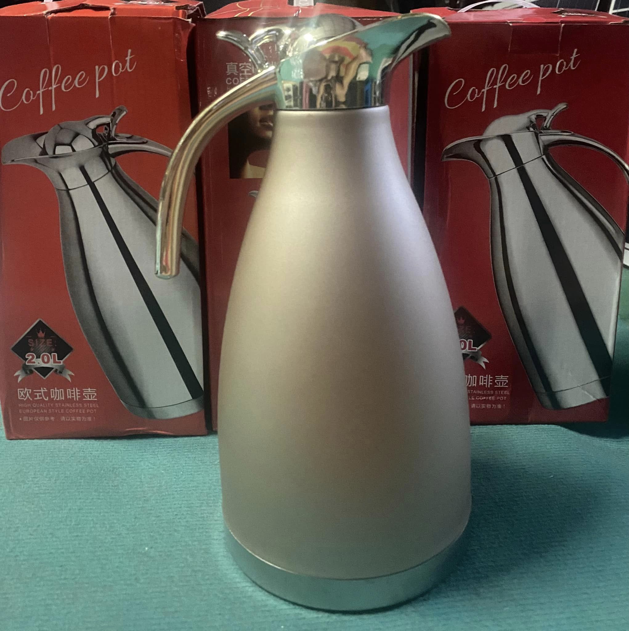 Stainless Steel Thermo Pot ဓာတ်ဗူး | Shop.com.mm