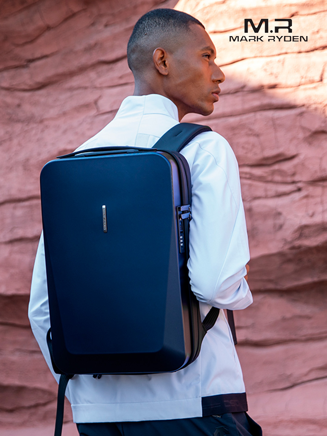 Mark Ryden MR7612 Hard-shell Waterproof Laptop Backpack | Shop.com.mm