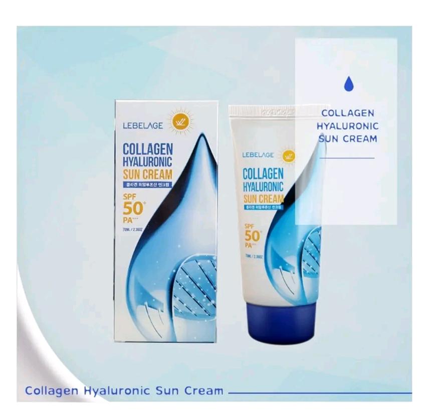 Lebelage Collagen Hyaluronic Suncream (70ml) | Shop.com.mm
