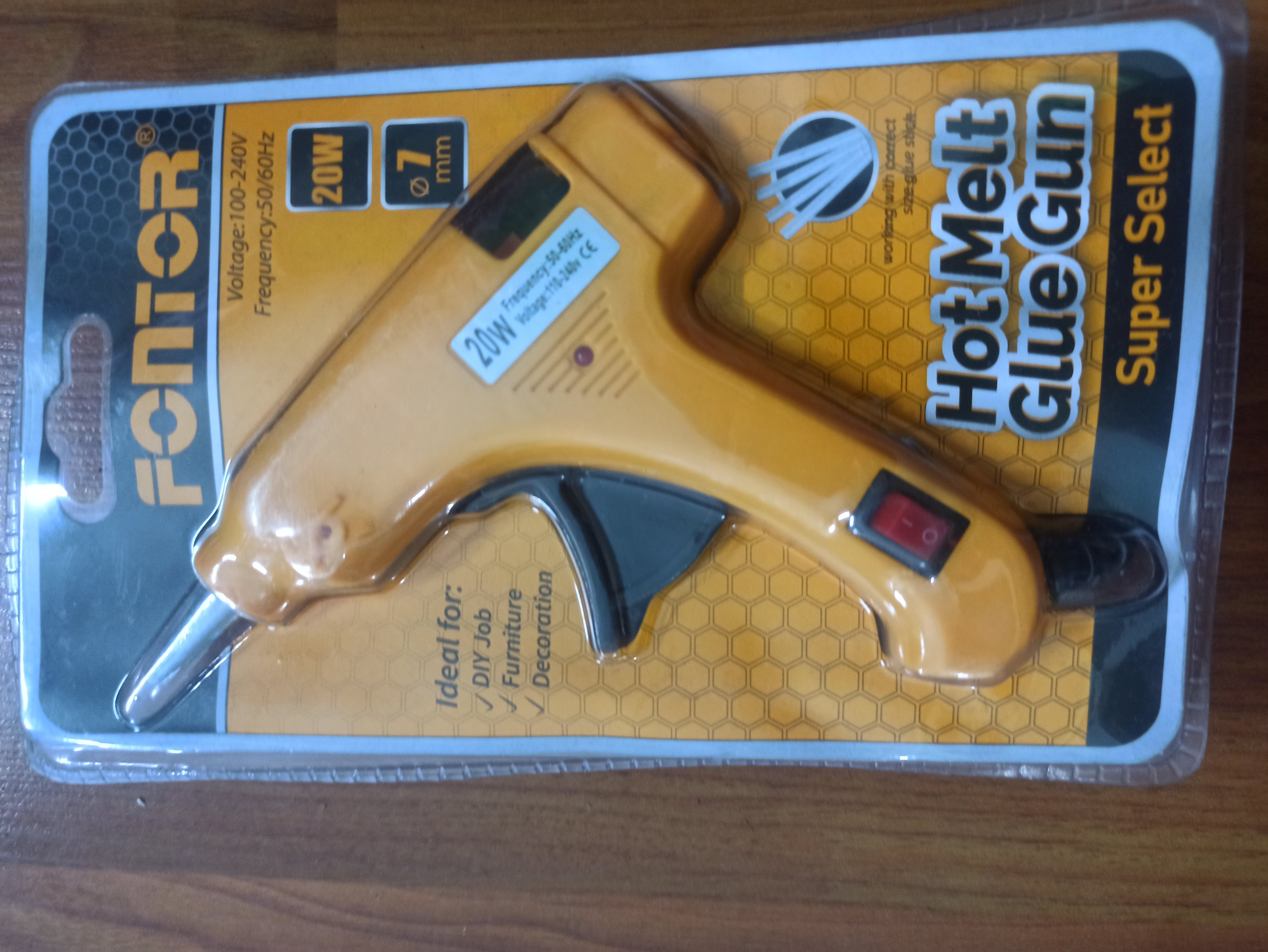 Clover 20W Hot Melt Glue_Gun DIY Mini Household Industrial Heat Machine ...