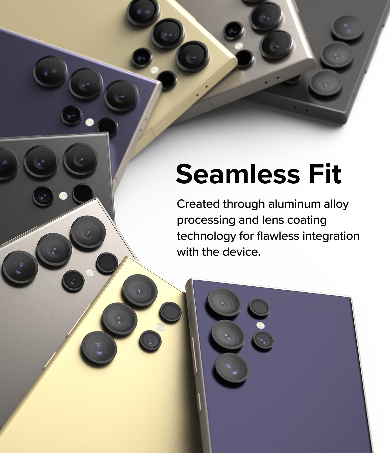 (Preorder)Ringke Camera Lens Frame Glass for Galaxy S24 Ultra, Camera ...