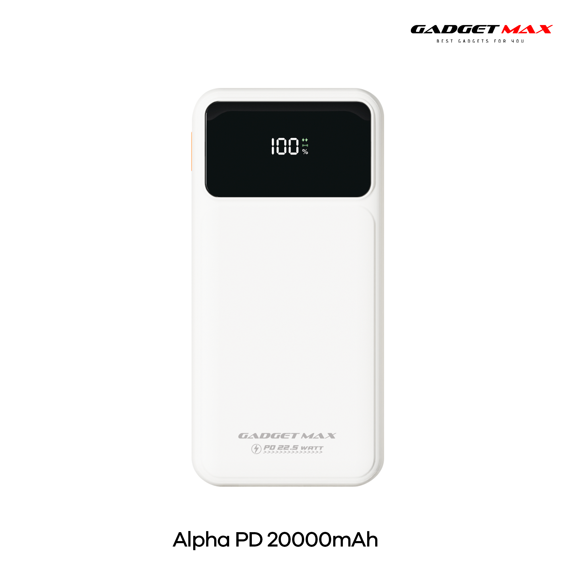 Gadget Max - GB105 Alpha PD 20000mAh PD+QC Fast Charging Digital Power ...