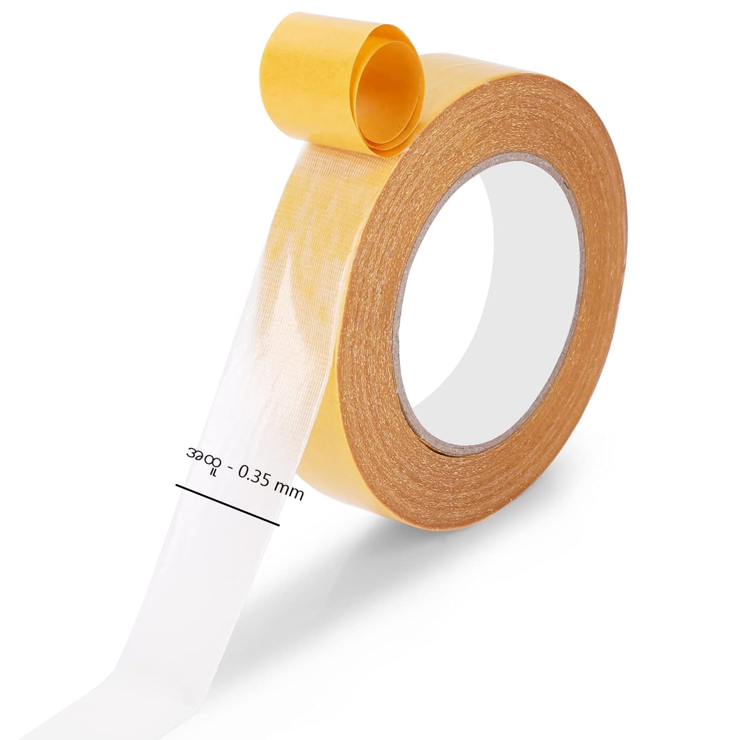 Yellow Transparent Double Tape (SHKCWT017-18) | Shop.com.mm