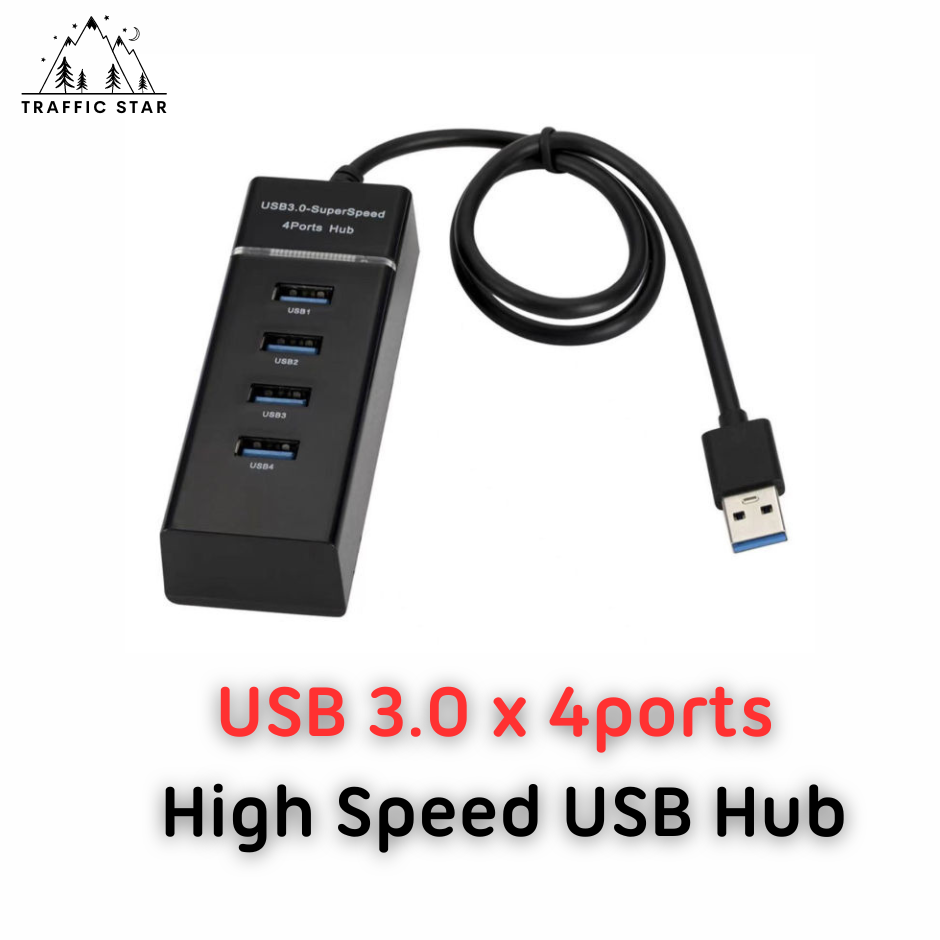USB 3.0 x 4ports High Speed USB Hub 5gbps | Shop.com.mm