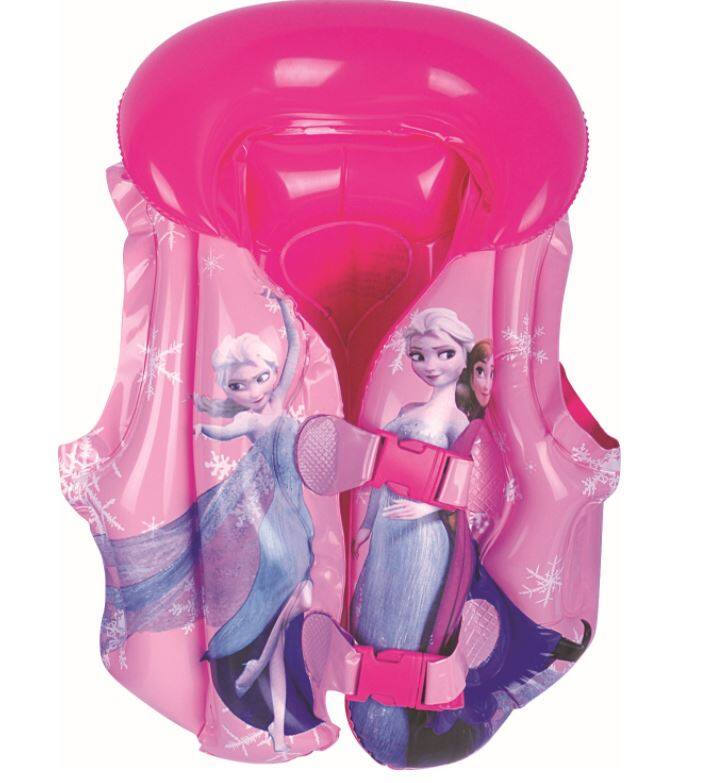 Fufu shop cartoon kids life vest Princess Elsa inflatable life vest 1-4 ...