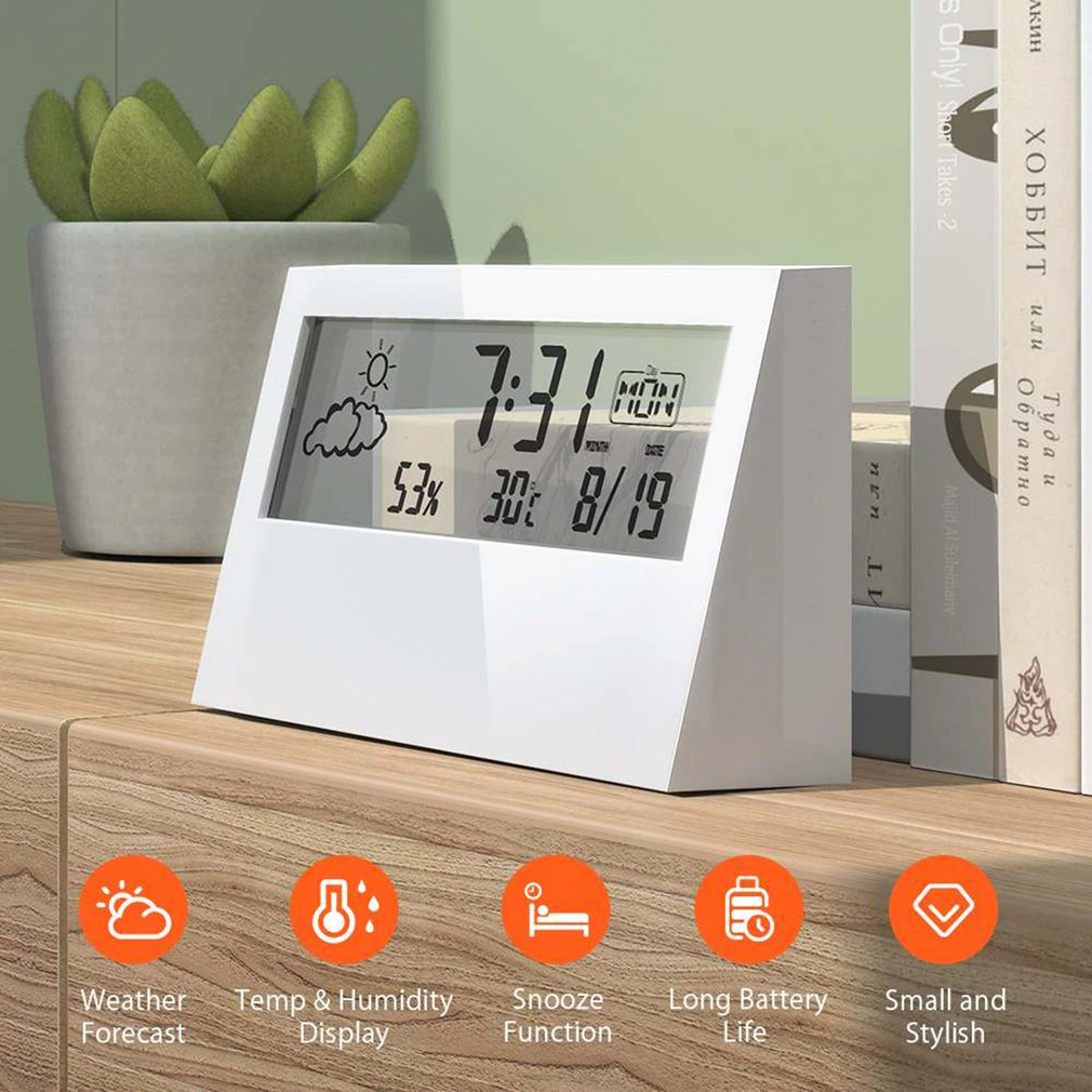 Transparent Electronic Alarm Clock | Shop.com.mm