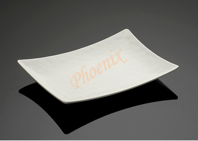 Phoenix 8" Rectangular plate | Shop.com.mm