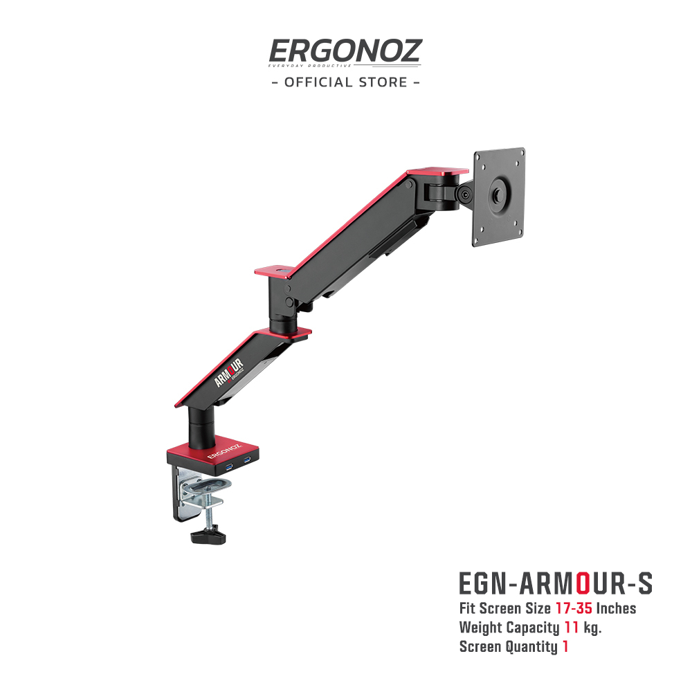 (Preorder) ERGONOZ Monitor Arm, Computer Monitor Stand, Monitor Arm ...