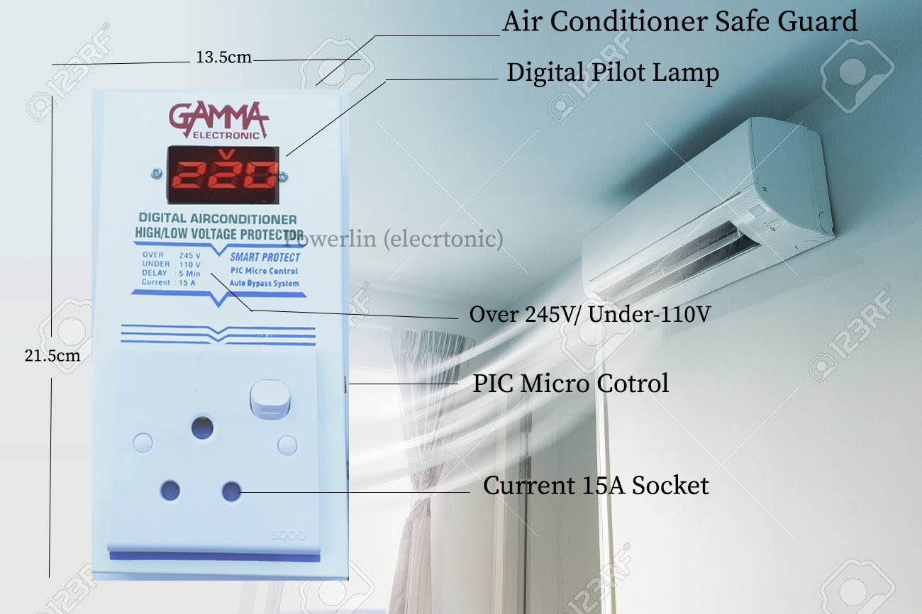 G.M Air-Con Safeguard Digital | Shop.com.mm